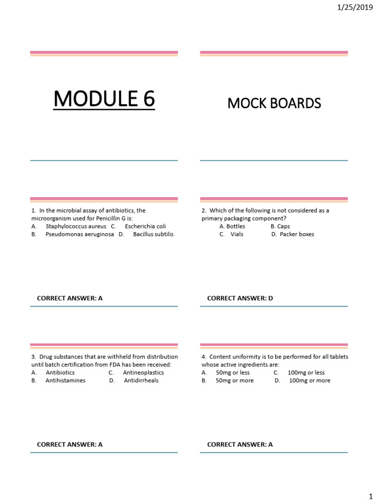 Module 6 MB | PDF | Science & Mathematics