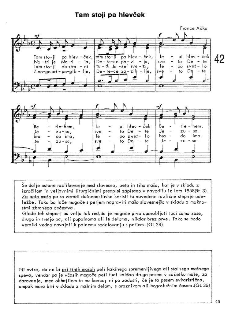 Tam Stoji Pa Hlevcek | PDF