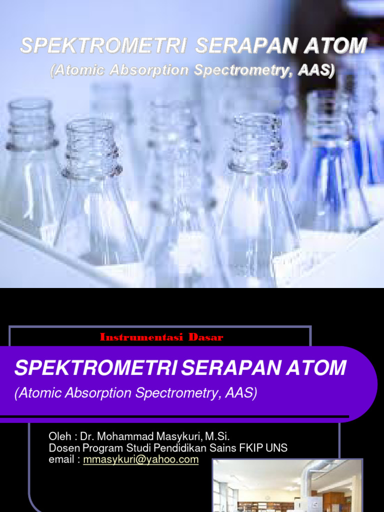 Spektrometri Serapan Atom (AAS) | PDF