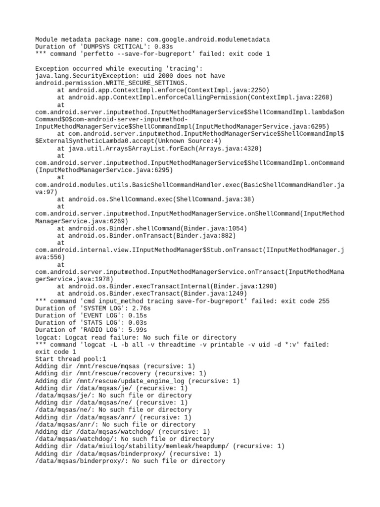 Bugreport Fog - Global TKQ1.221114.001 2023 07 16 21 11 24 Dumpstate ...