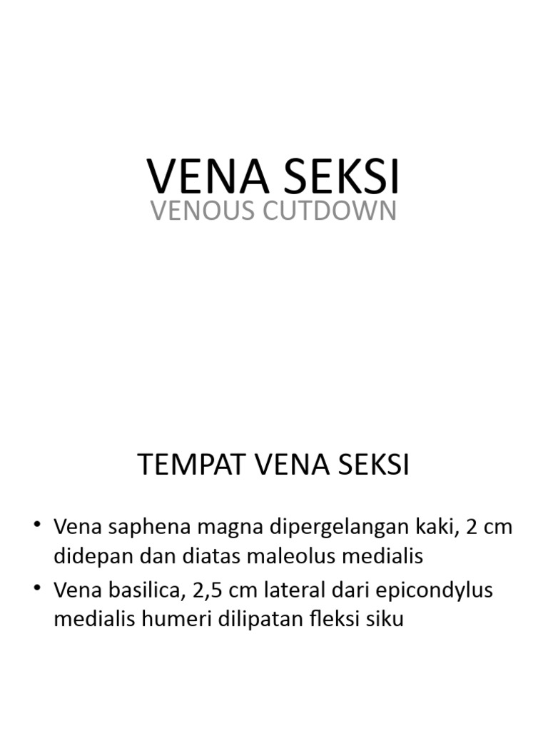 Vena Seksi | PDF | Sains & Matematika | Gaya Hidup