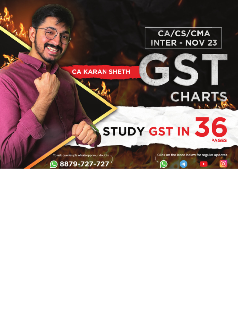 Comprehensive GST Guide by CA Karan Sheth | PDF