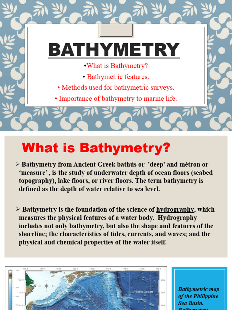 Bathy Me Try | PDF | Seabed | Sonar