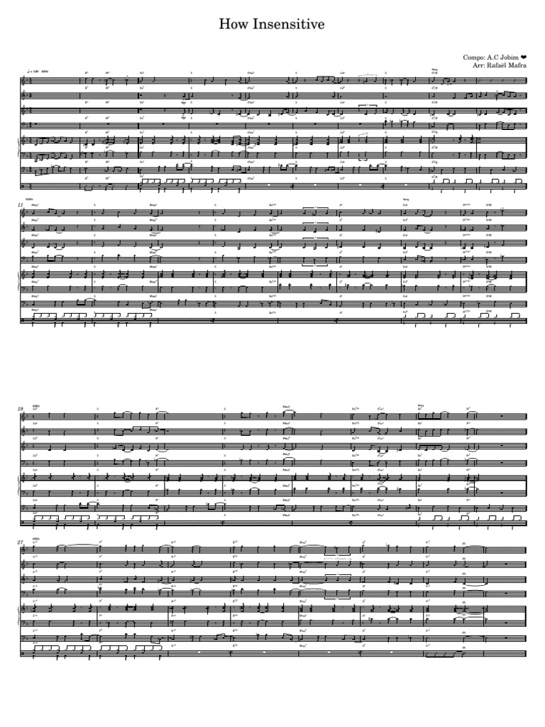 How Insensitive | PDF