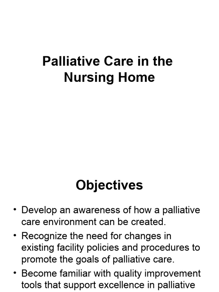 Palliative Care | PDF | Palliative Care | End Of Life Care