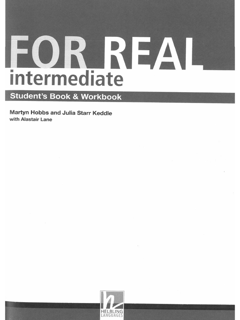 For Real Intermediate Student's Book | PDF