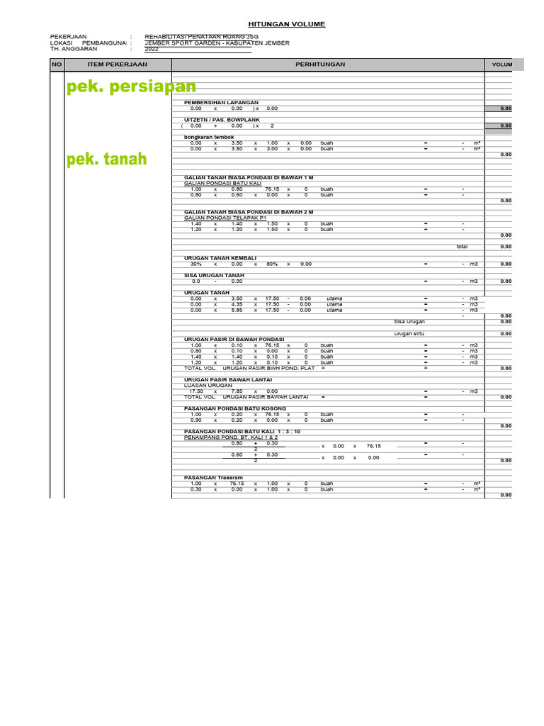 Time Schedule JSG | PDF