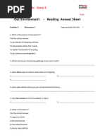 ESOL Level 1 Writing Sample Exam | PDF | English As A Second Or Foreign ...