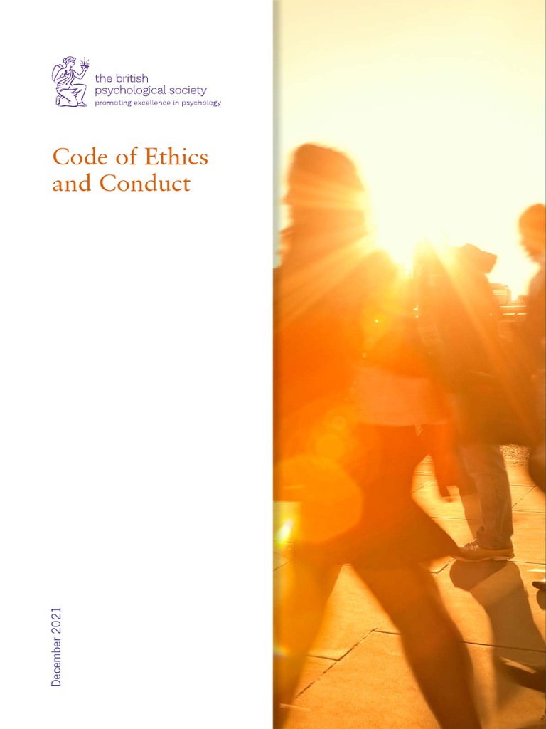 BPS Code of Ethics and Conduct | PDF | Career & Growth