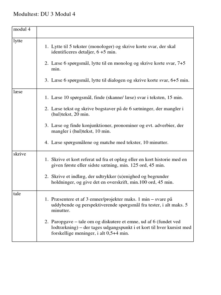 DU3 modul 4-3 | PDF