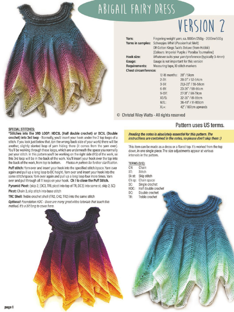 Abigail_Fairy_Dress_-_Christel_Riley_Watts | PDF