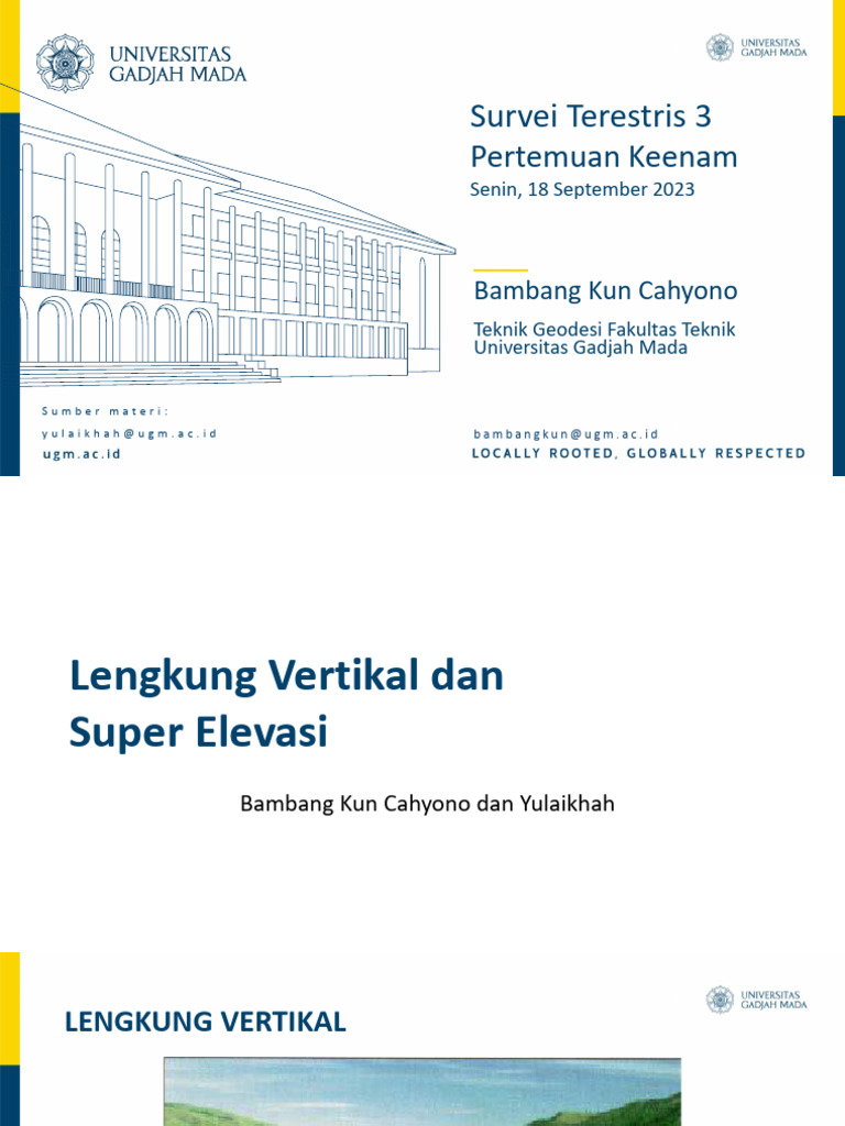 Pertemuan6 SurveiTerestris3 | PDF