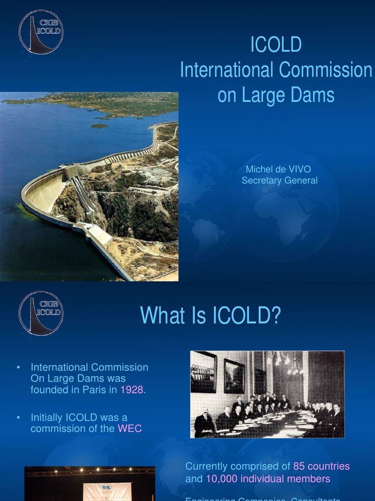 ICOLD: Advancing Sustainable Dam Practices | PDF