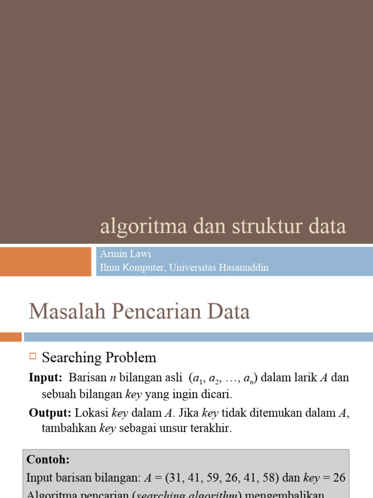 Perancangan Algoritma | PDF