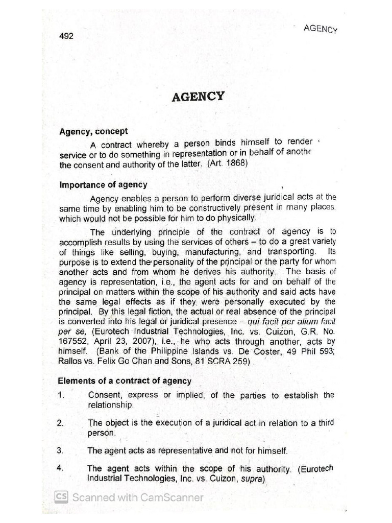 Soriano - Agency | PDF