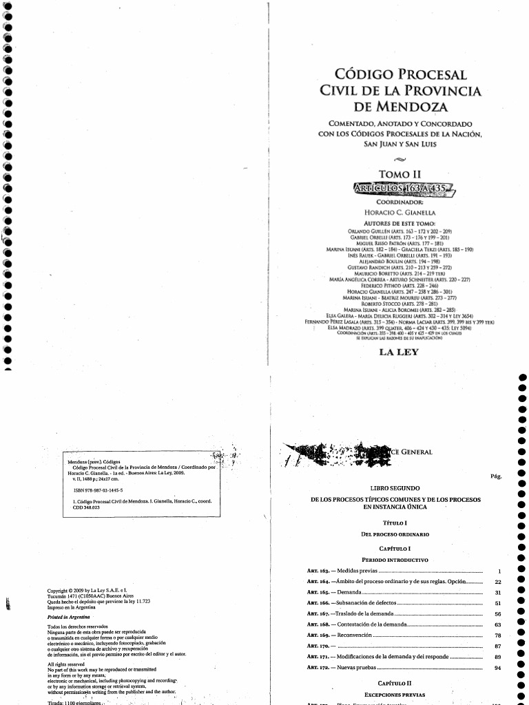 CPC Comentado - Tomo II | PDF