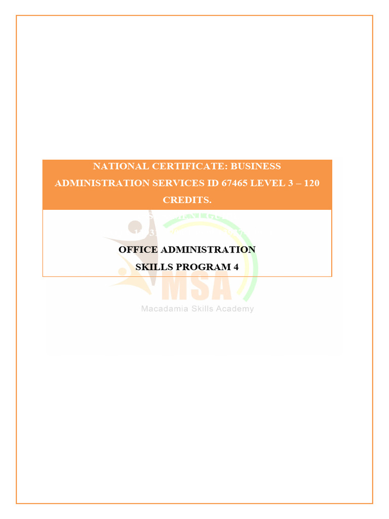 SAQA-13931-7706-13929-13937-13934- Assessment Guide & Alignment | PDF