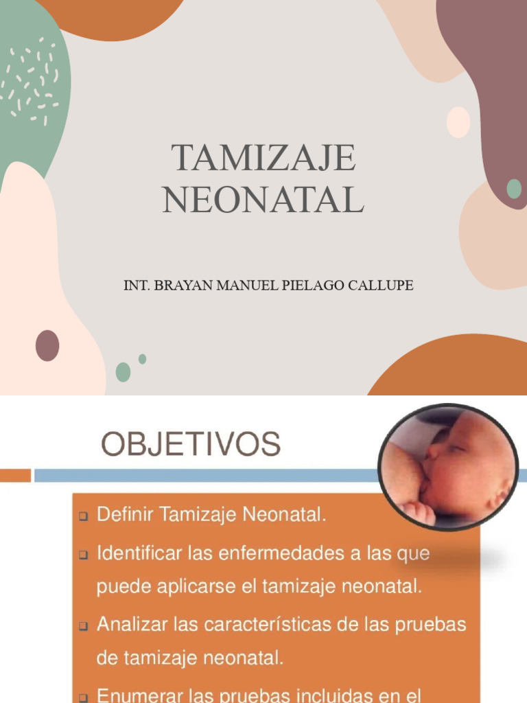 Tamizaje Neonatal | PDF