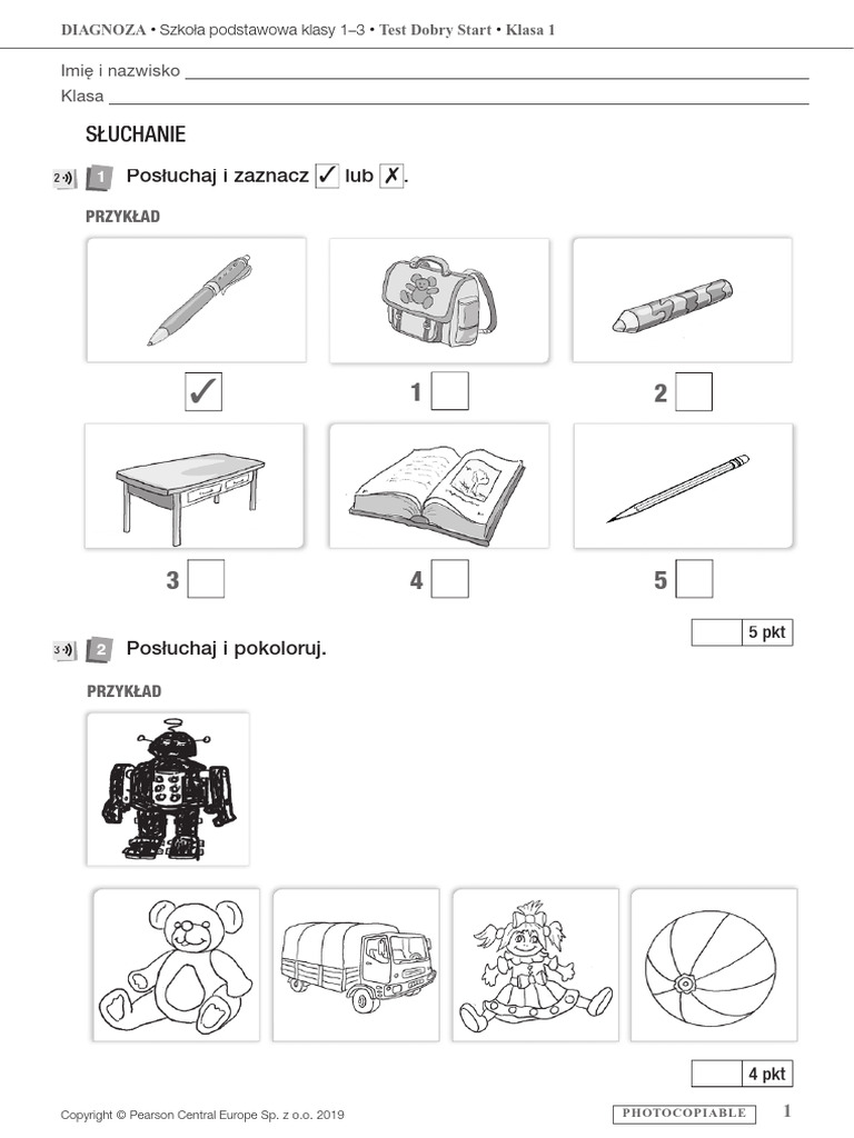 Diagnoza Klasa 2 | PDF
