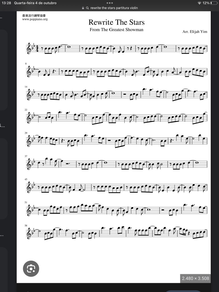 Rewrite The Stars | PDF