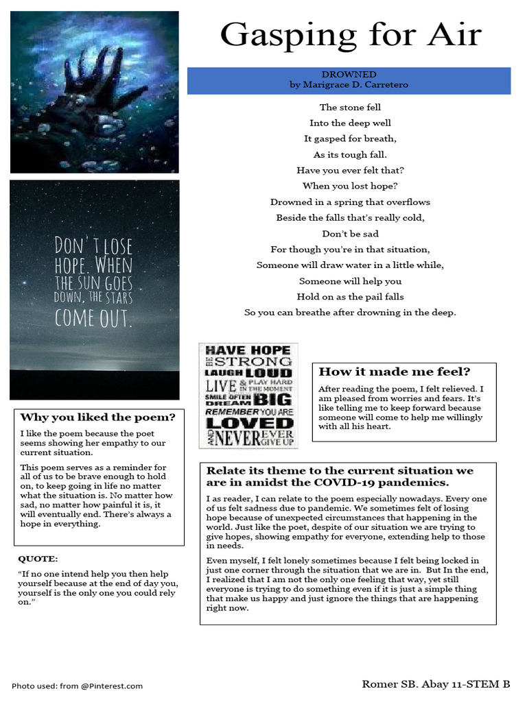 Gasping For Air | PDF