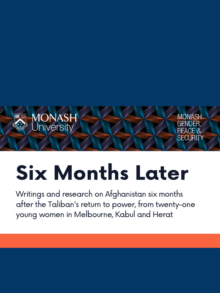 Monash On TALIBAN | PDF | Taliban | Afghanistan
