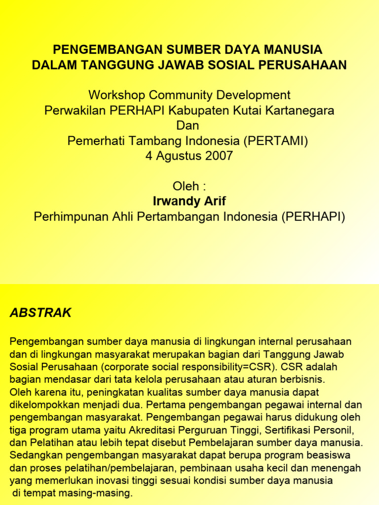 PERHAPI | PDF