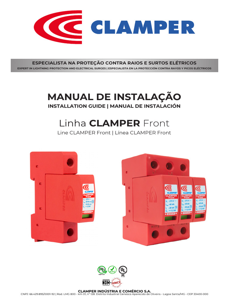 CLAMPER Front Tripolar | PDF