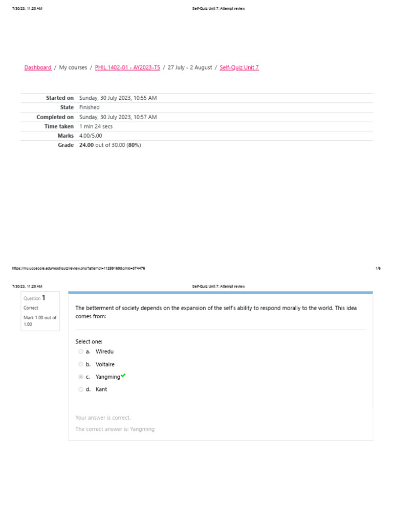 Self-Quiz Unit 7_ Attempt Review02 | PDF