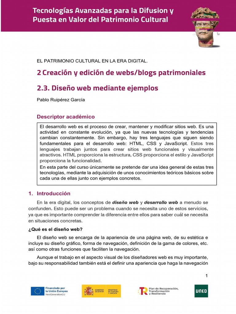 M8 T2 02 HTML CSS JavaScript | PDF