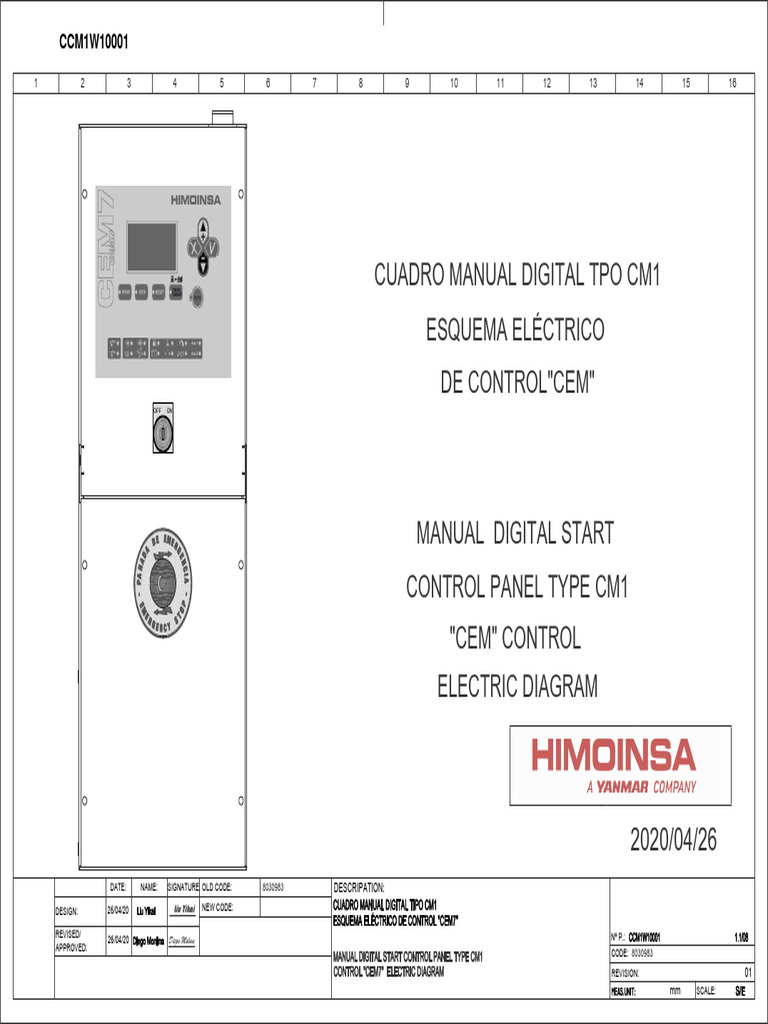 As5 Cm1 Cem7 400v 50hz 4p Diff Iveco | PDF