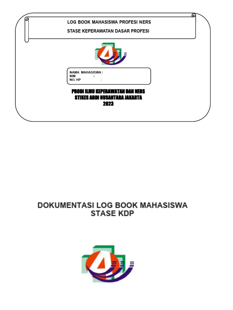 LOGBOOK STASE KDP STIKes Abnus 2023 | PDF