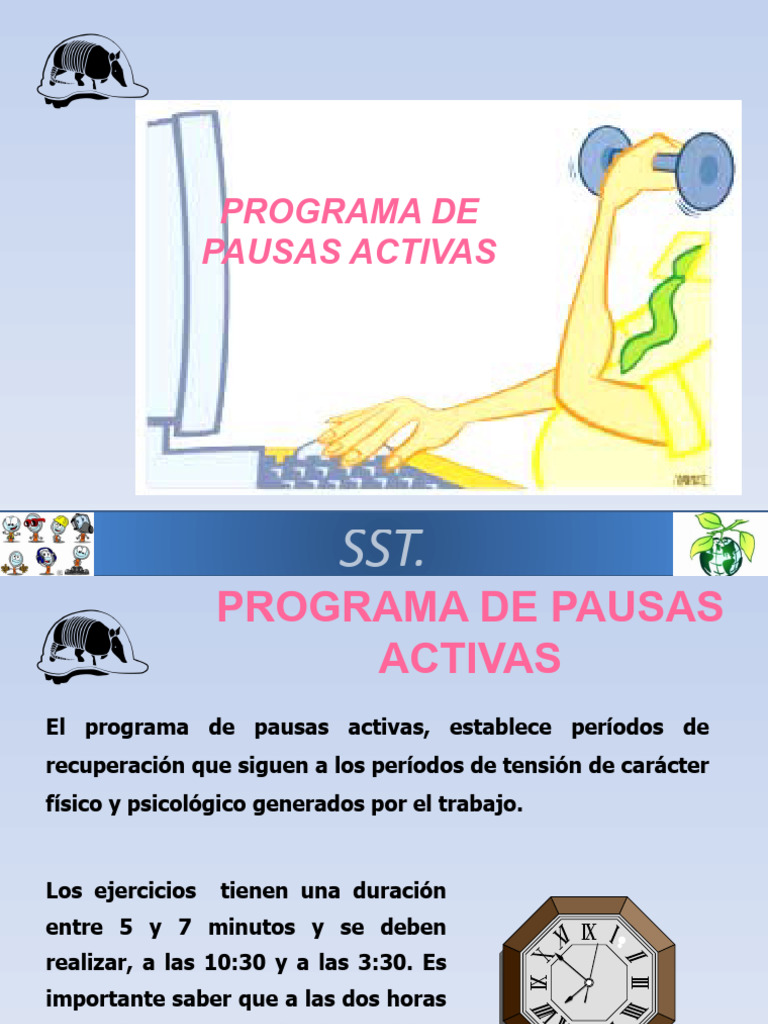 11 Pausas Activas | PDF | Mano | Pie