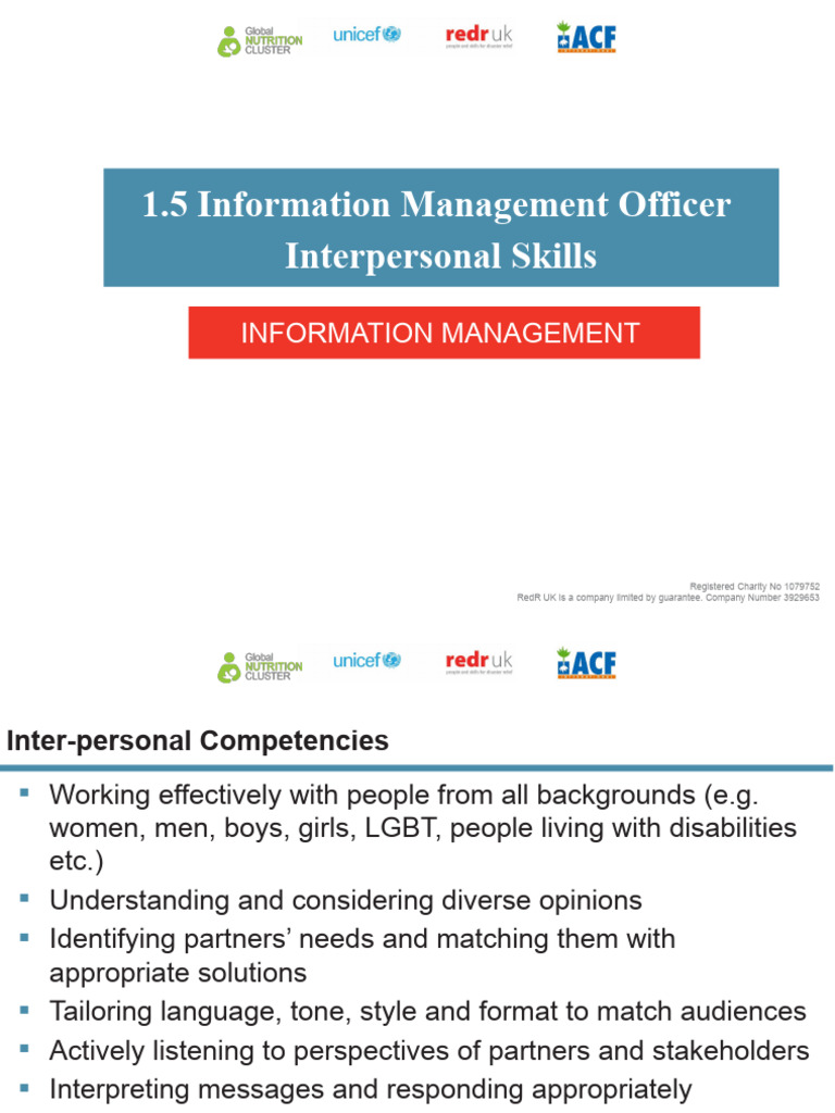 1.5 PPT IMO Interpersonal Skills | PDF | Negotiation | Interpersonal ...