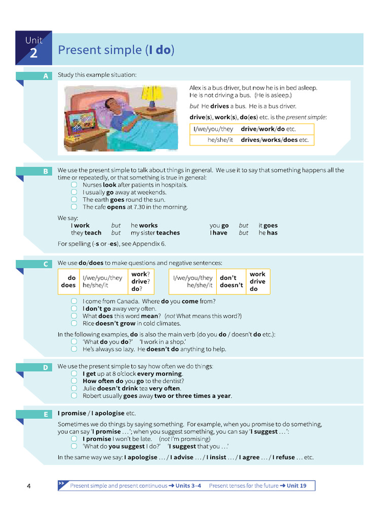 Present Simple | PDF