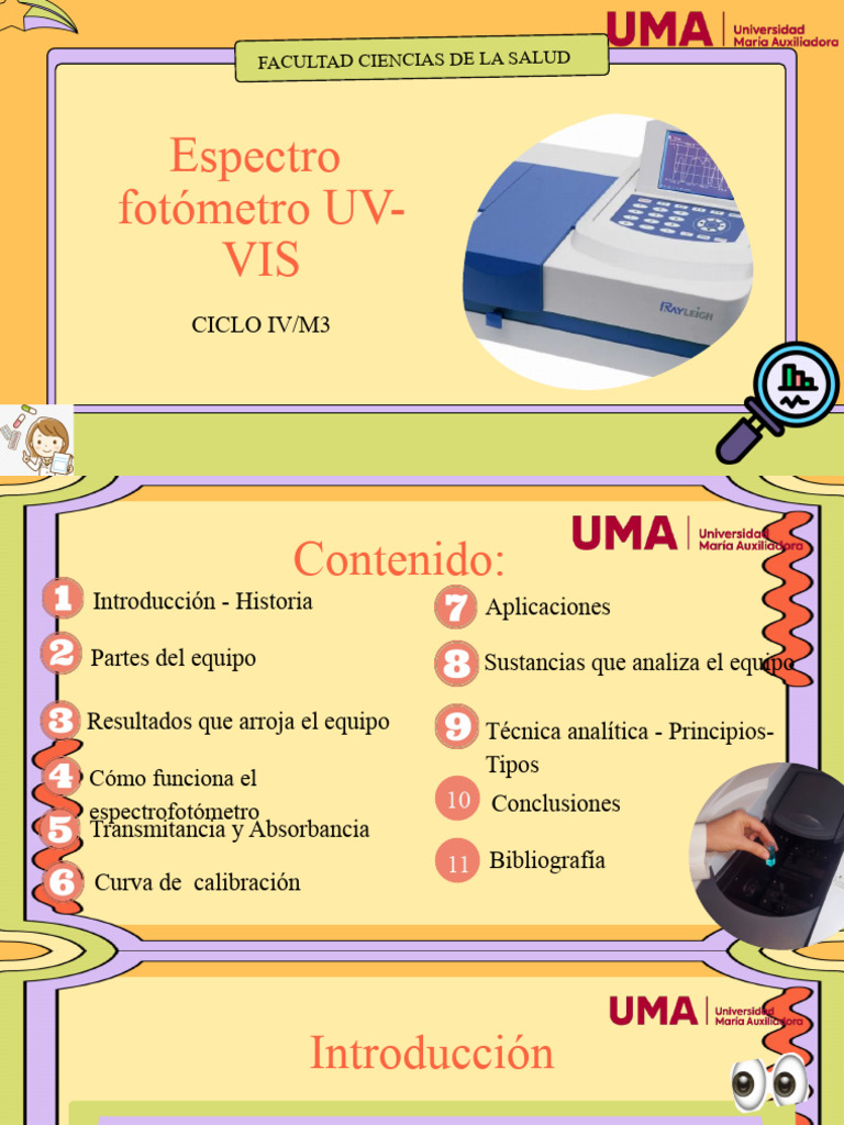 Espectrofotometría Uv-Vis | PDF