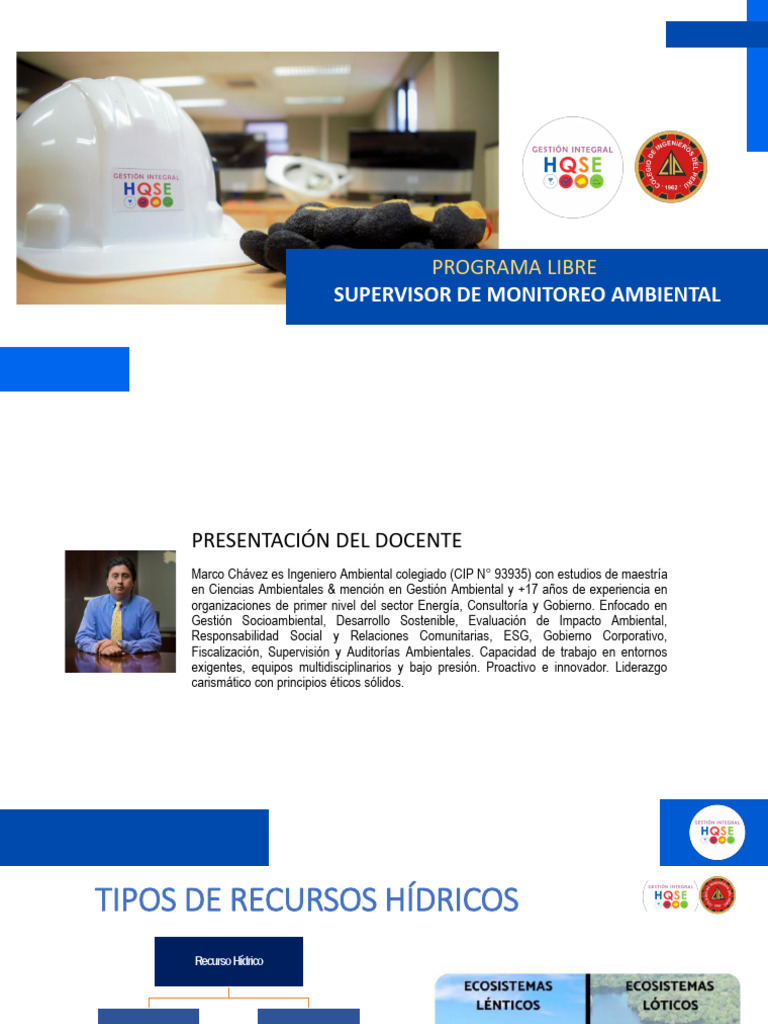 Sesion 04 Monitoreo Ambiental | PDF | Entorno natural | Agua