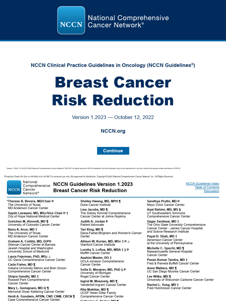 Breast Risk-3 | PDF | Breast Cancer | Clinical Medicine
