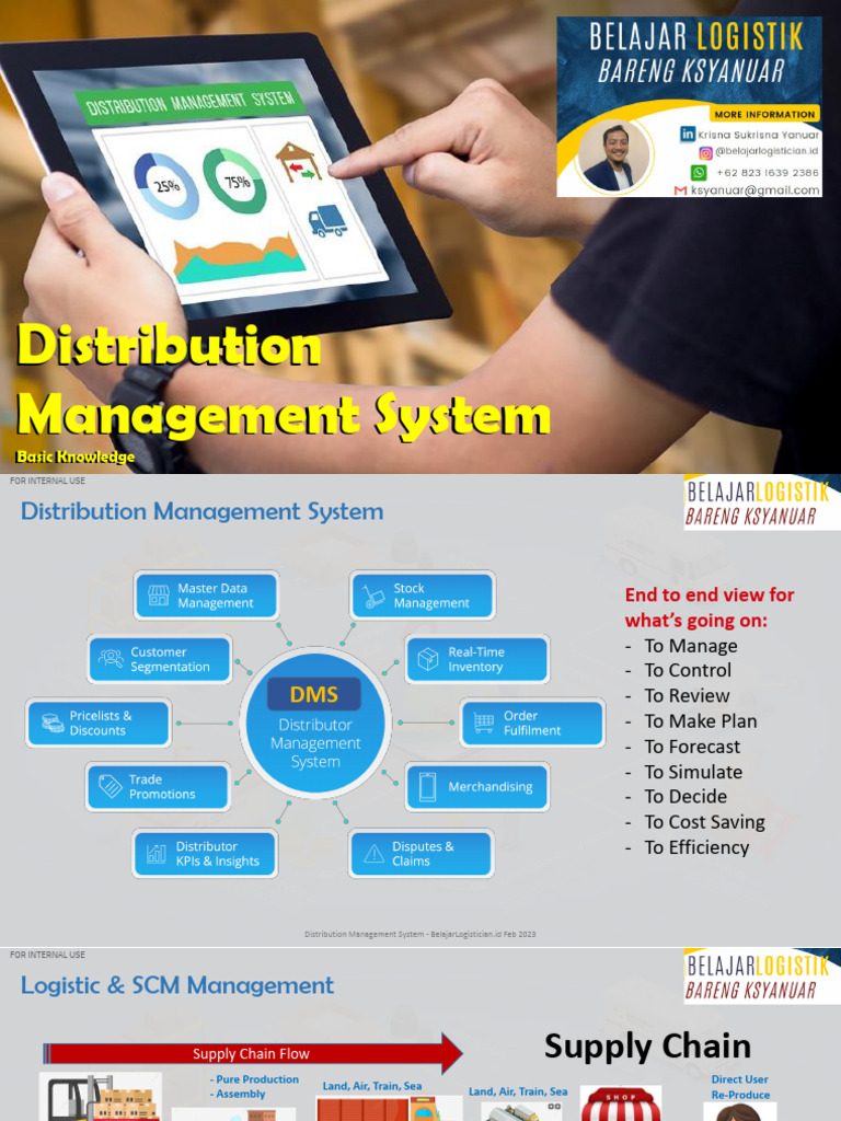 Belajar Logistician - Id - Distribution Management | PDF | Computers | Technology & Engineering