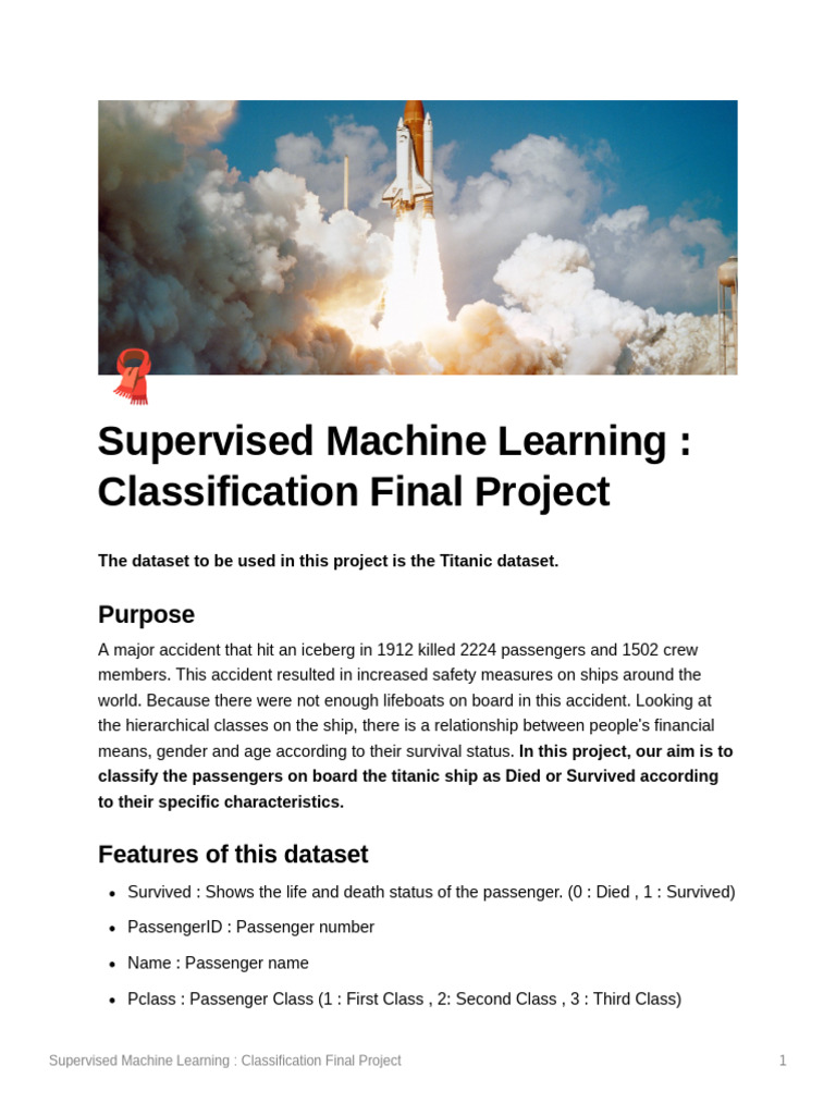 Supervised Machine Learning Classification Final Project | PDF