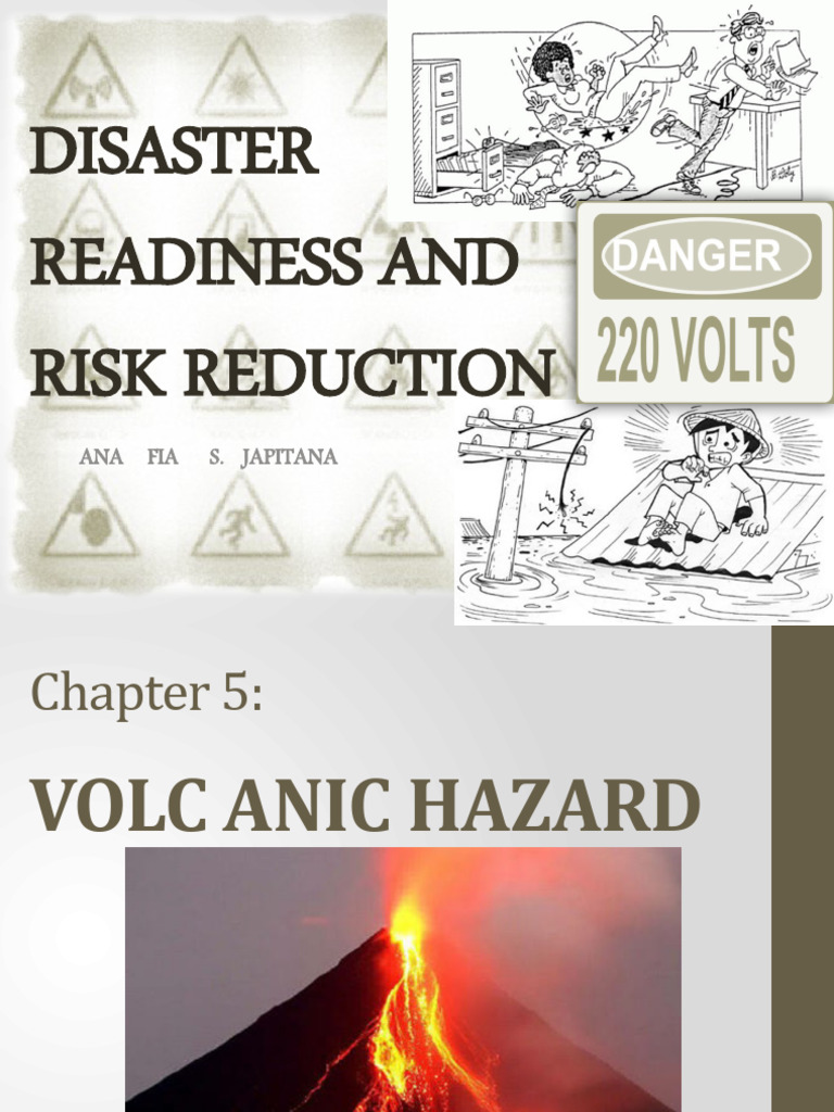 DRRR PPT 5.1 | PDF | Volcano | Types Of Volcanic Eruptions
