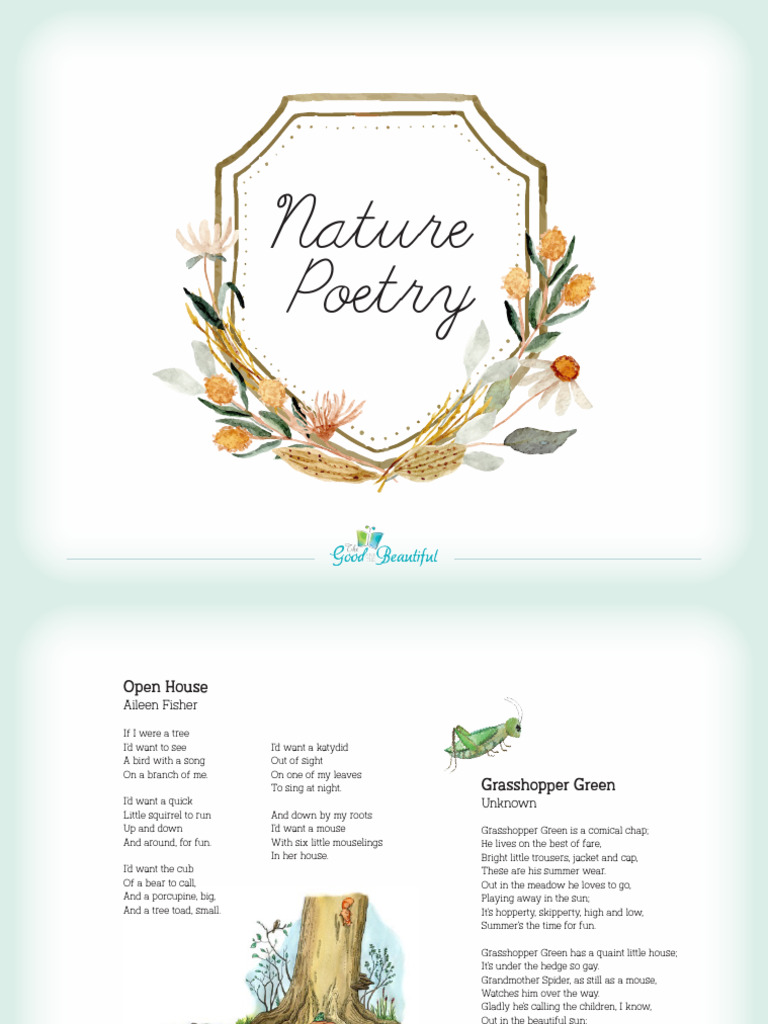 Poetry Printable Final File | PDF