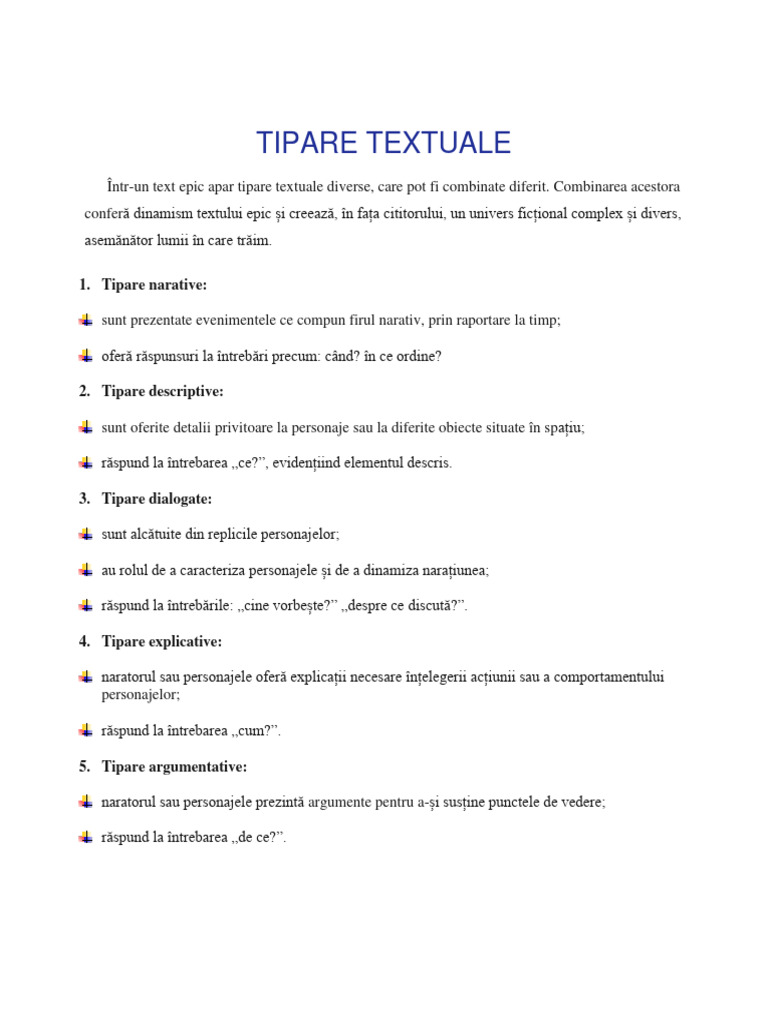 Tipare Textuale | PDF