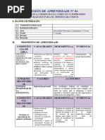 1 Sesion de Aprendizaje - Democracia y Paricipación Ciudadana | PDF | Aprendizaje | Democracia