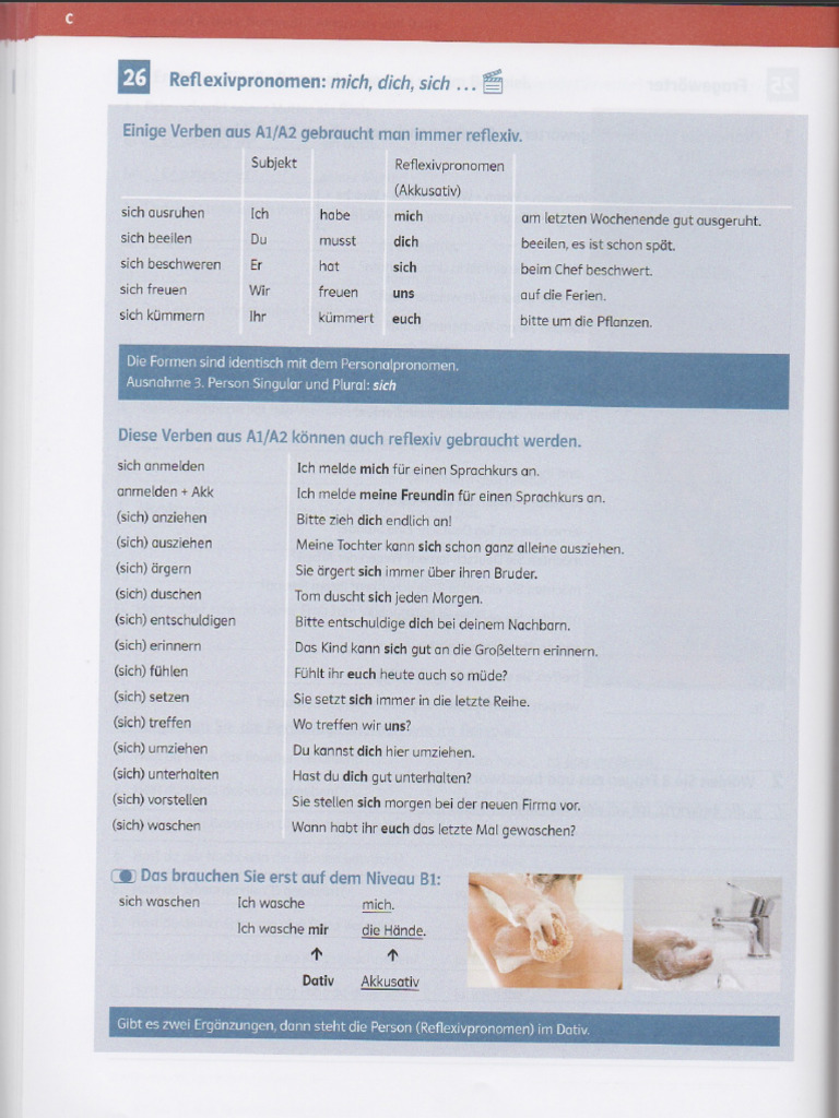 Reflexive Verben 2 | PDF