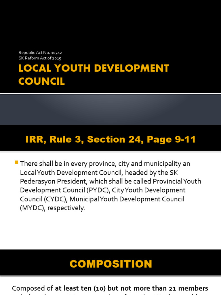 Local Youth Development Council | PDF