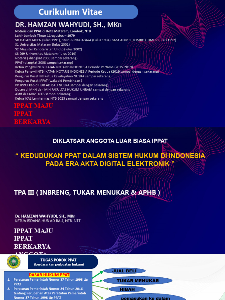 Diklatsar Ippat Juli 2023 | PDF