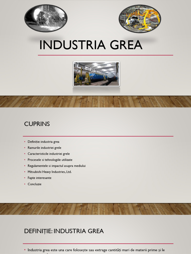 Industria Grea | PDF