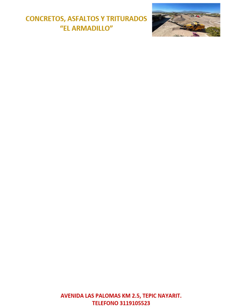 Hoja Membretada El Armadillo | PDF