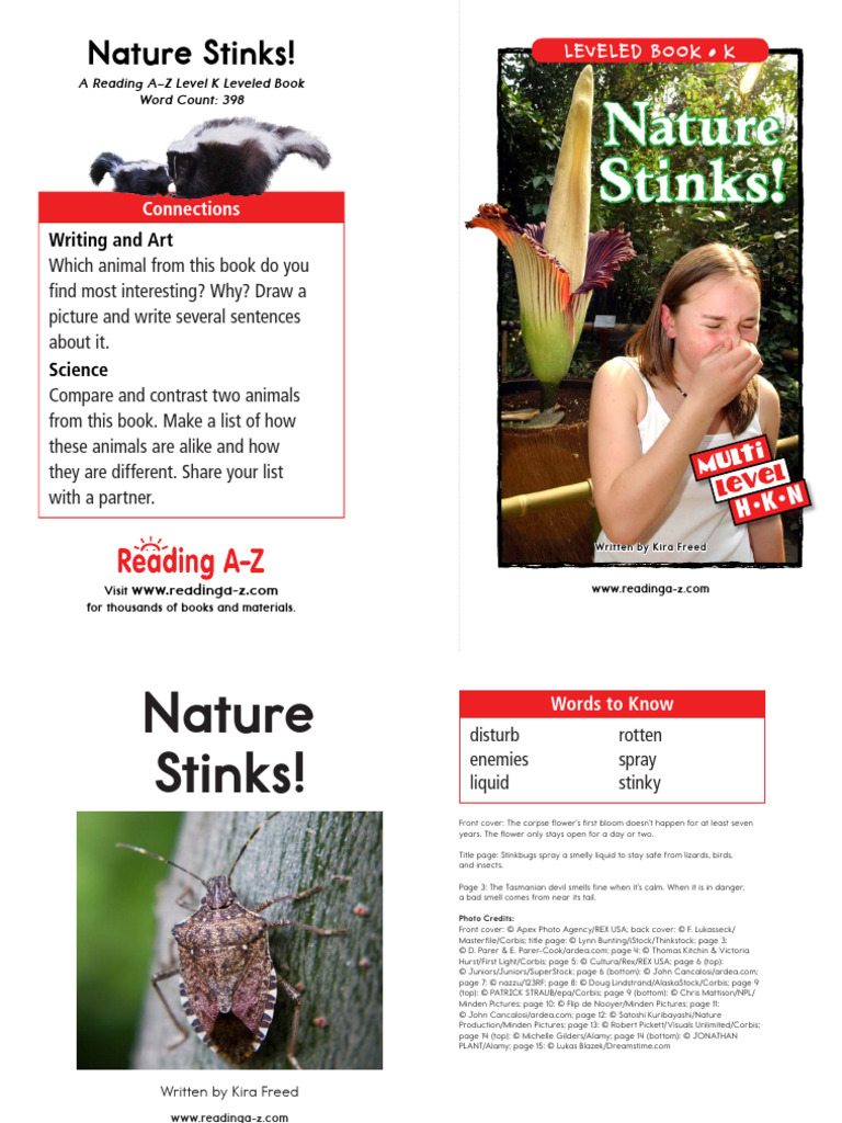 K Nature Stinks | PDF | Flowers